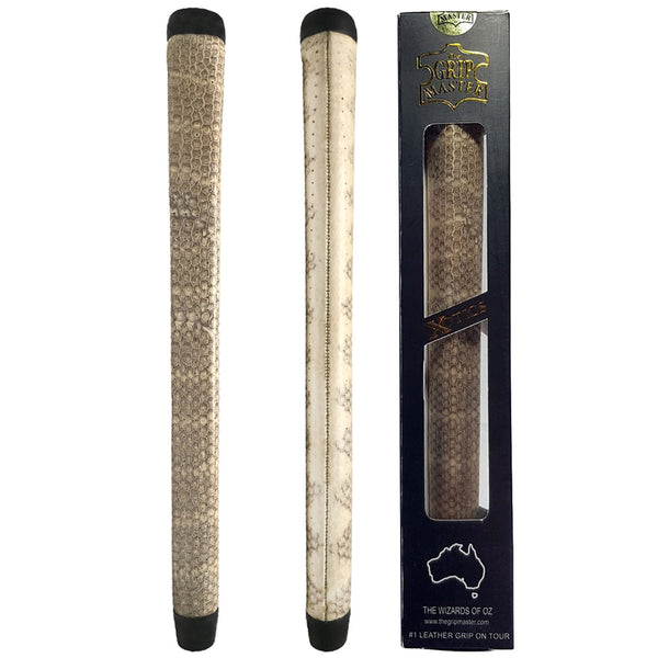 THE GRIP MASTER XOTICS MASKED WATER SNAKE SEWN TOUR PUTTER GRIPS ...